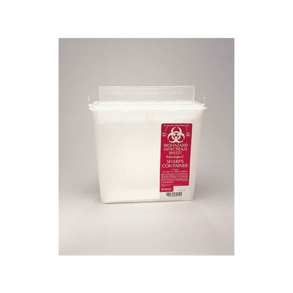 Varies Plasti-Products, Inc. Plasti Wall Mounted Sharps Disposal System